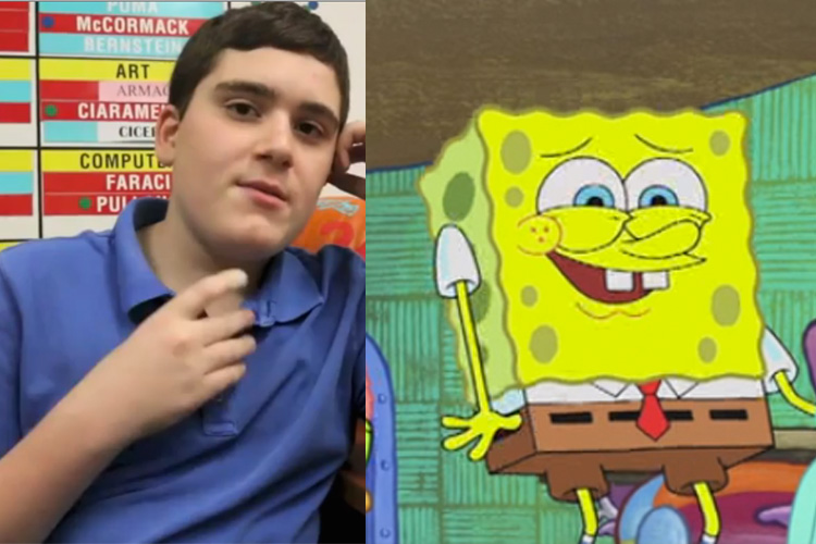 7th Grader With Autism Now a Hero Thanks to SpongeBob Squarepants