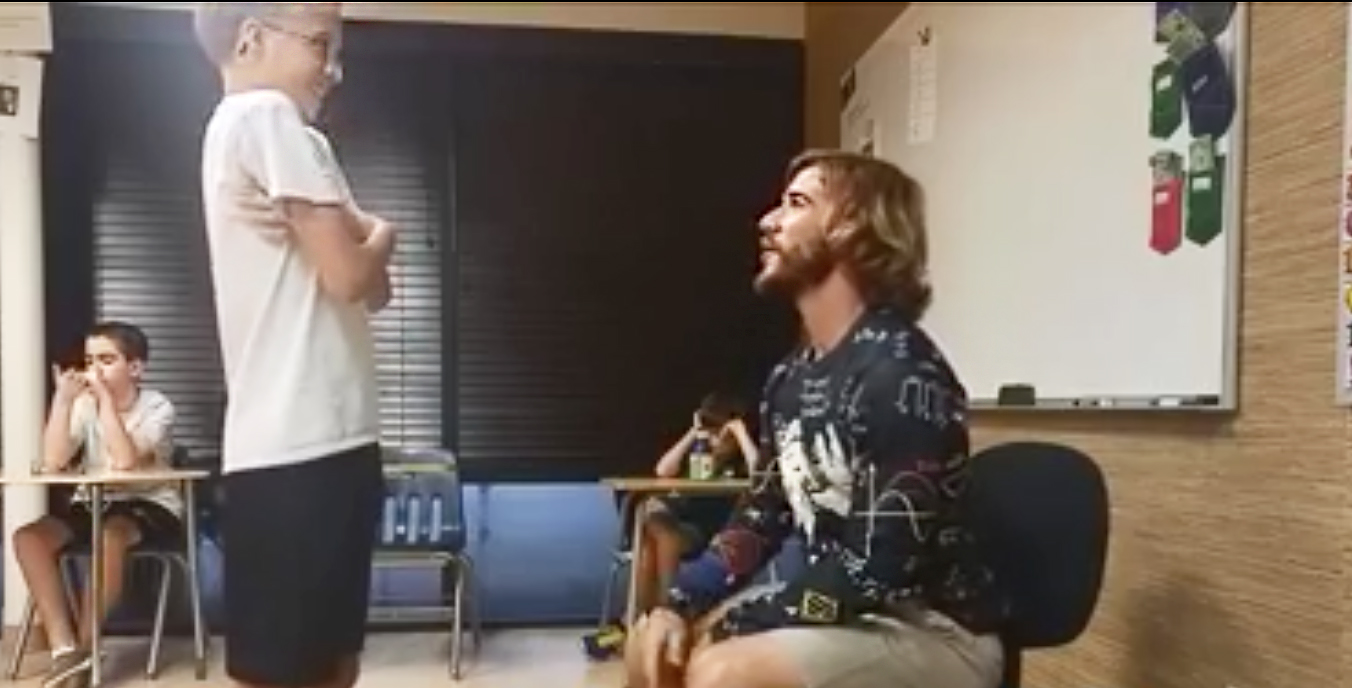 The Brilliant Way This Special Ed Teacher Starts Class Every Day