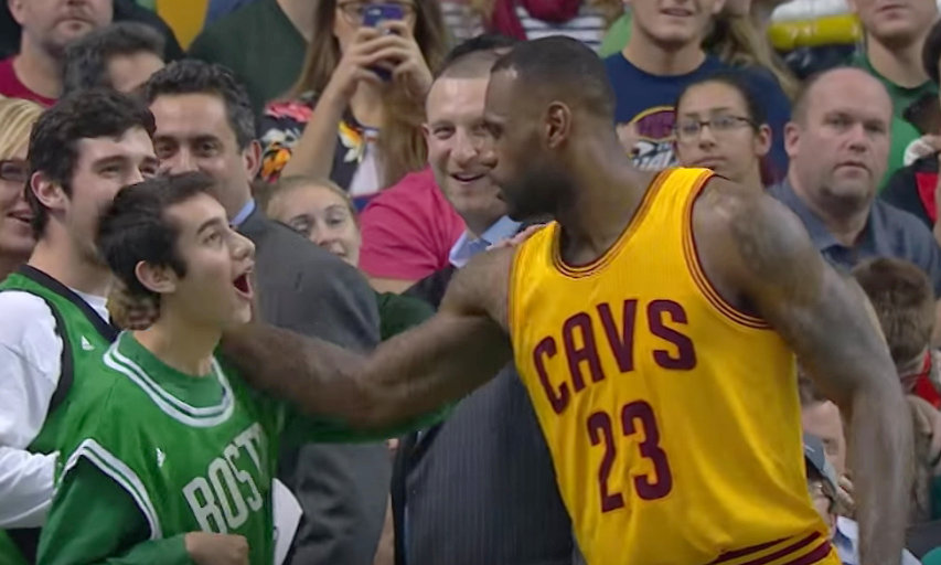 LeBron James’ Kind Act for Aaron Miller, Fan With Special Needs | The ...