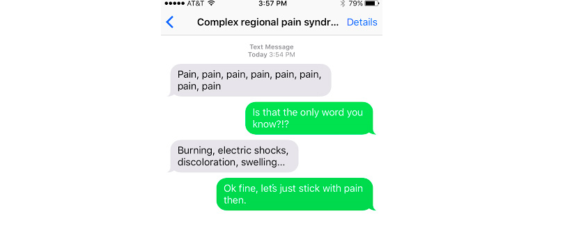 If Your Chronic Illness Could Text You, It Might Look Like This