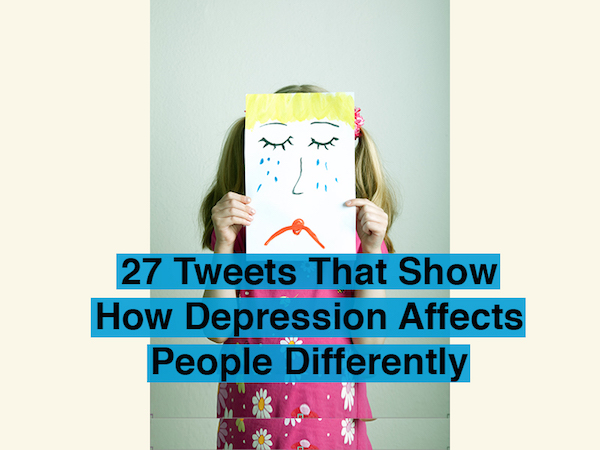 27 Tweets That Show How Depression Affects People Differently
