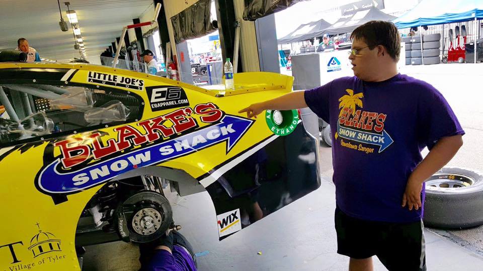 Blake Pyron, Business Owner With Down Syndrome, Lands NASCAR Ad