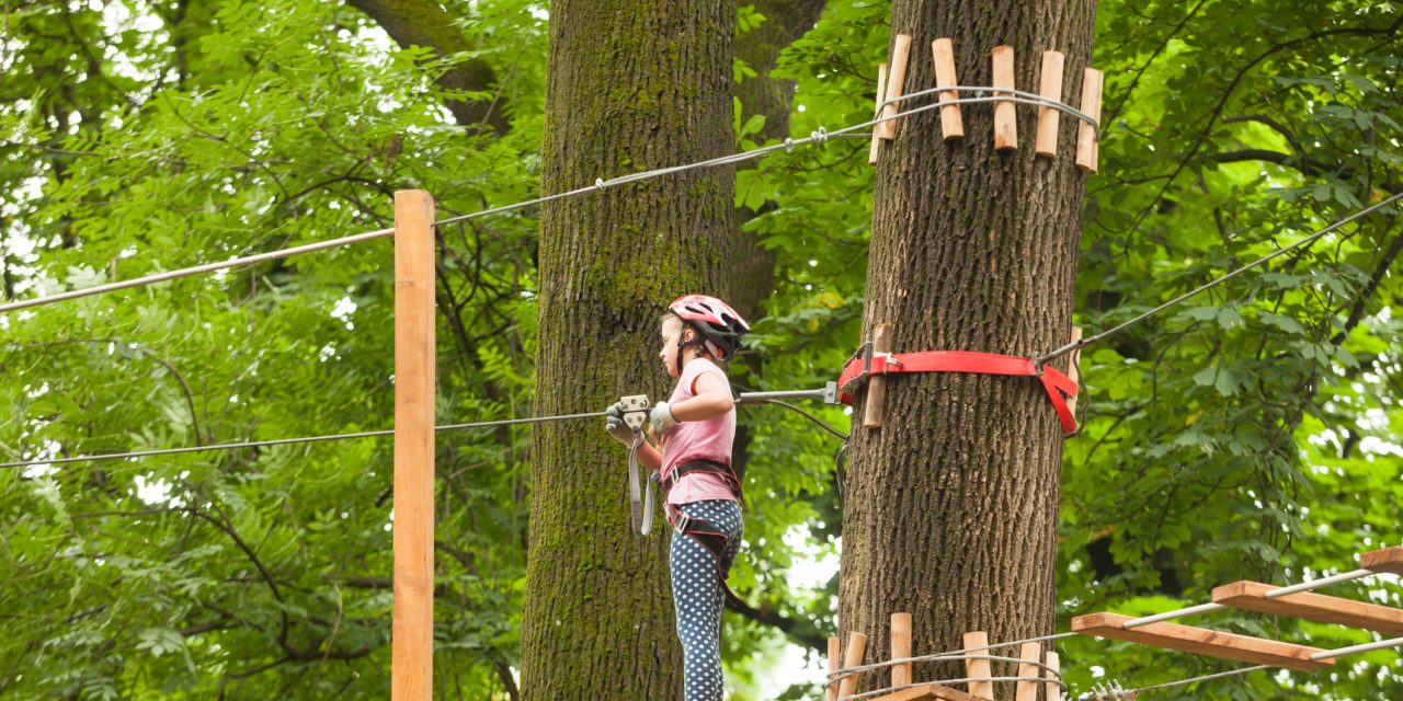 How a High Ropes Course Helps Me Cope With Depression's Bad Days