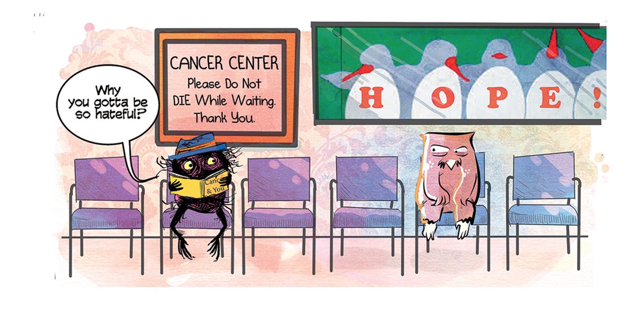 Matthew Mewhorter's 'Cancer Owl' Comics Reveal Realities of Cancer