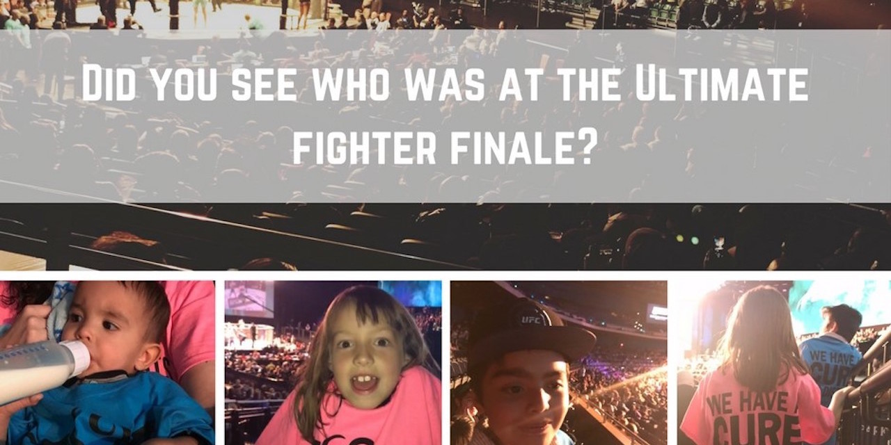 Why I Brought 5 Children Affected by Rare Disease to a UFC Fight