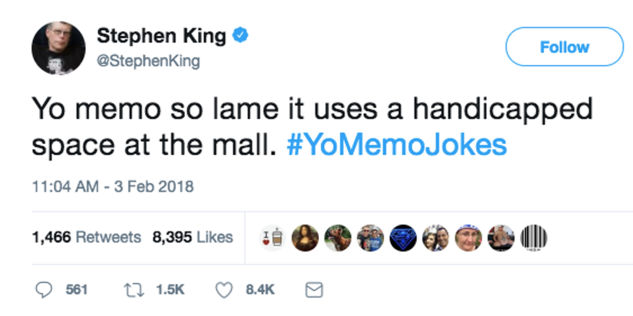 Stephen King Tweets ‘offensive Disability Joke Defends Himself The
