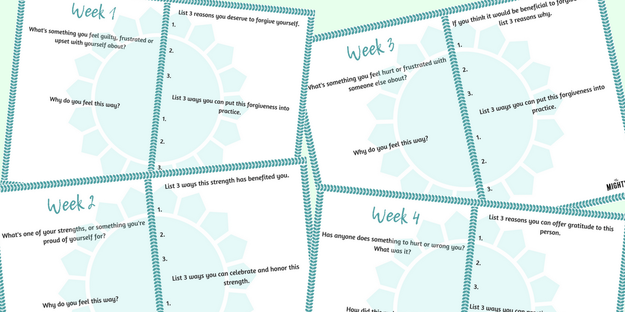 June's My Mighty Month Challenge Is Practicing Forgiveness