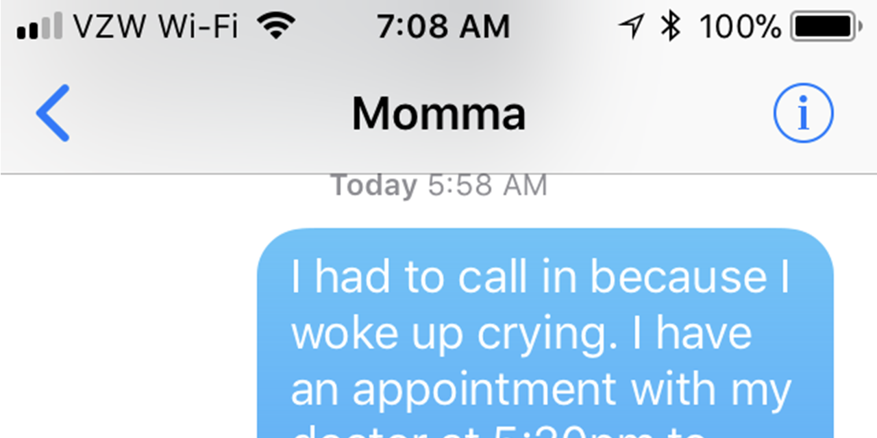 The Text That Reassured Me It’s OK to Struggle With Depression