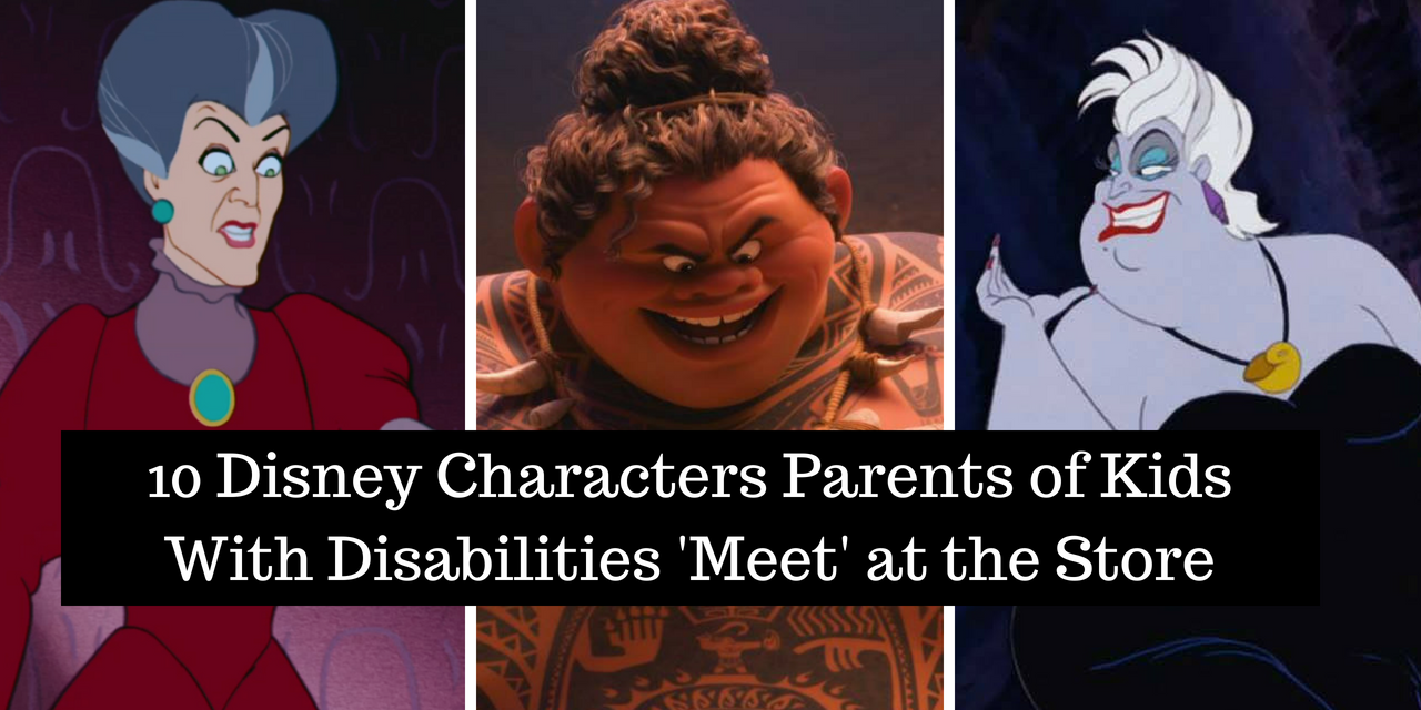 10 Disney Characters Parents of Kids With Disabilities 'Meet' at the Store