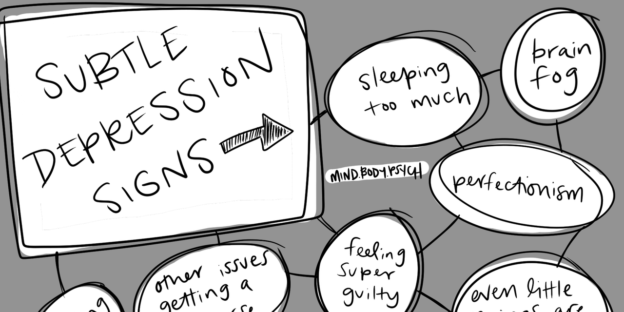 Graphic Outlines Subtle Signs of Depression That Are Easy to Ignore