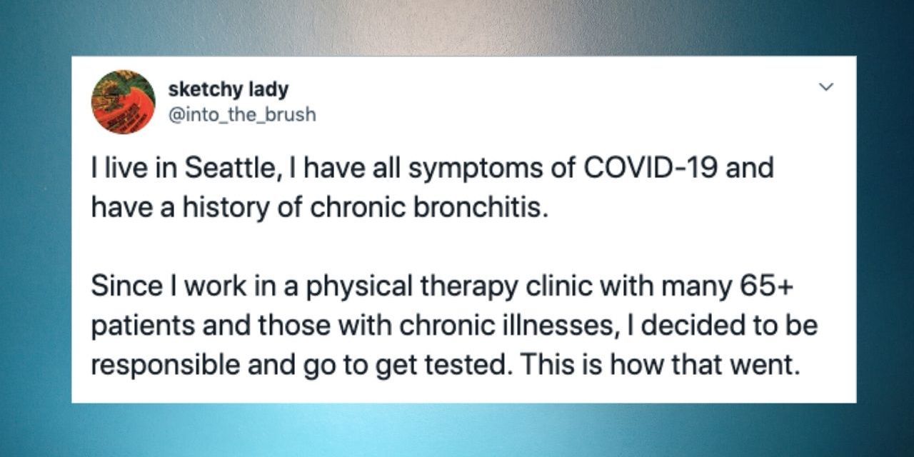 Woman's Viral Tweet Thread Shares the Reality of Trying to Get Tested ...