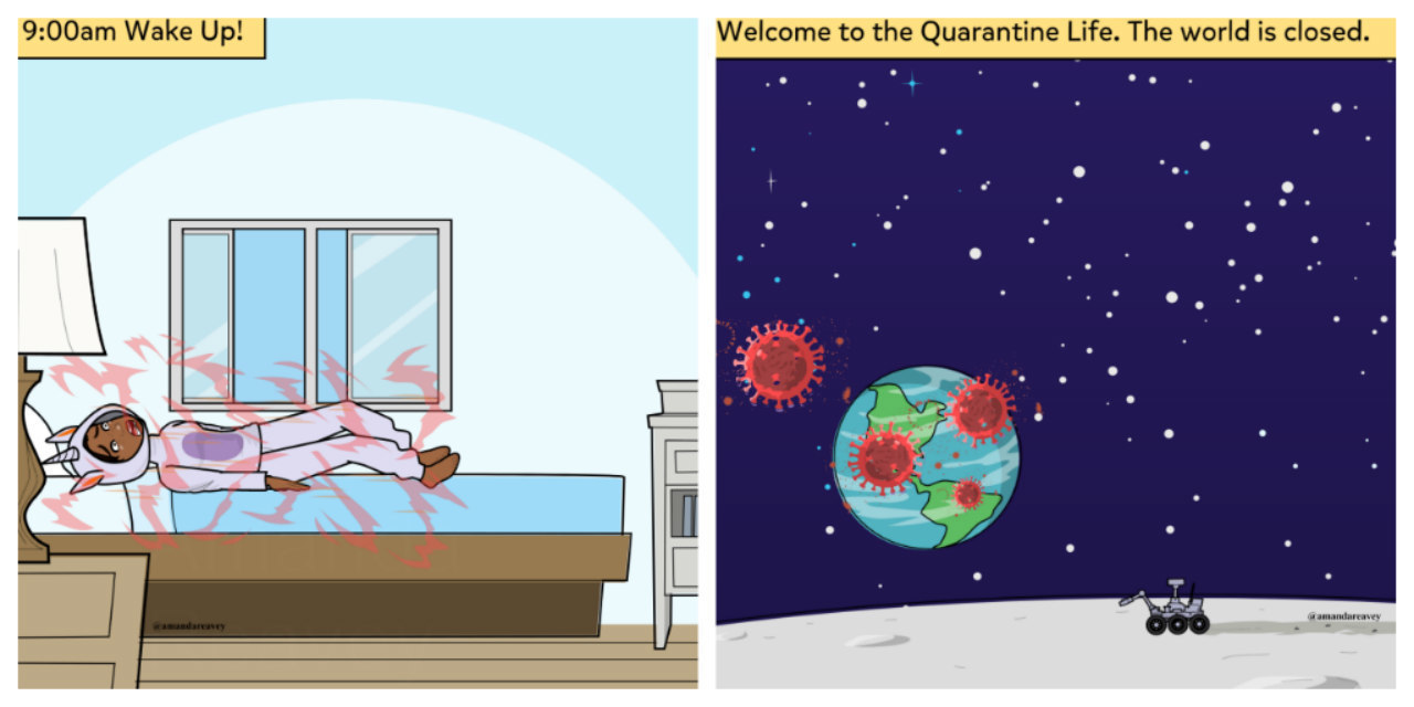 Quarantine Comics: A Day in the Life of Someone With Mental Illness